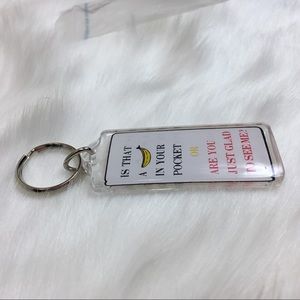 Vintage | Accessories | Vintage 8s Funny Banana Humor Keychain | Poshmark